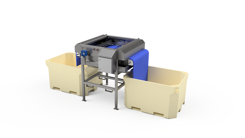 Aqu Belt washing machine for the fish processing industry