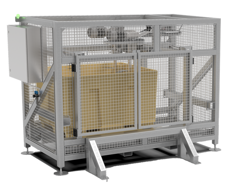 AQU roe mixer for fish roe processing in the seafood industry