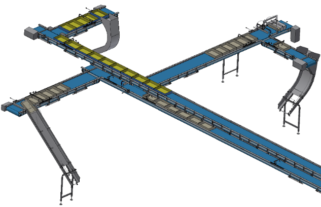 Carton distribution - Packing systems for fish processing