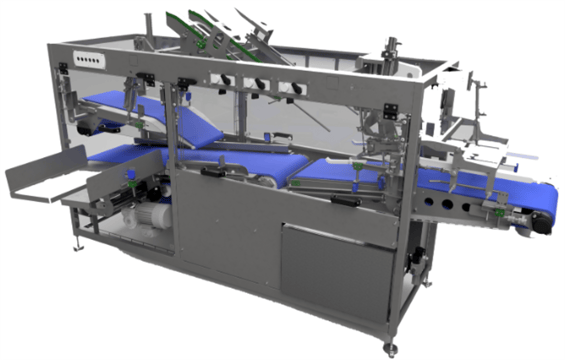 Fish packing carton handling solutions - Sustainable aquaculture processing